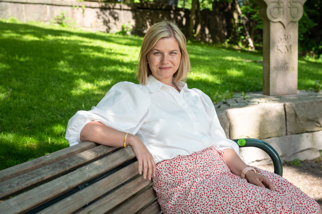 Venstreleder Guri Melby:Venstre går til valg på at alle elever skal ha ... Venstreleder Guri Melby:Venstre går til valg på at alle elever skal ha ...